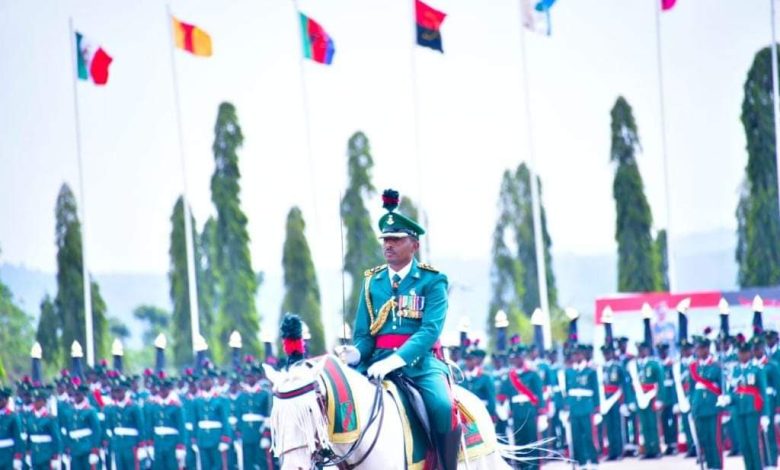 Nigerian Army replaces 53 units’ colours, issues 28 new ones - Dateline ...