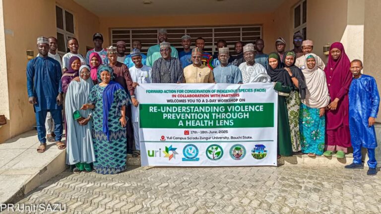 SAZU hosts FACIS, partners for capacity building on violence prevention ...
