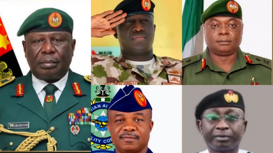Meet new service chiefs - Dateline Nigeria