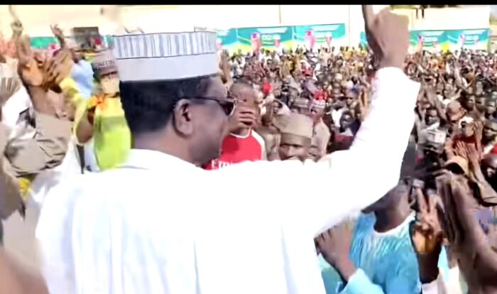 Jibrin finally returns to APC, drums support for Tinubu's reelection ...