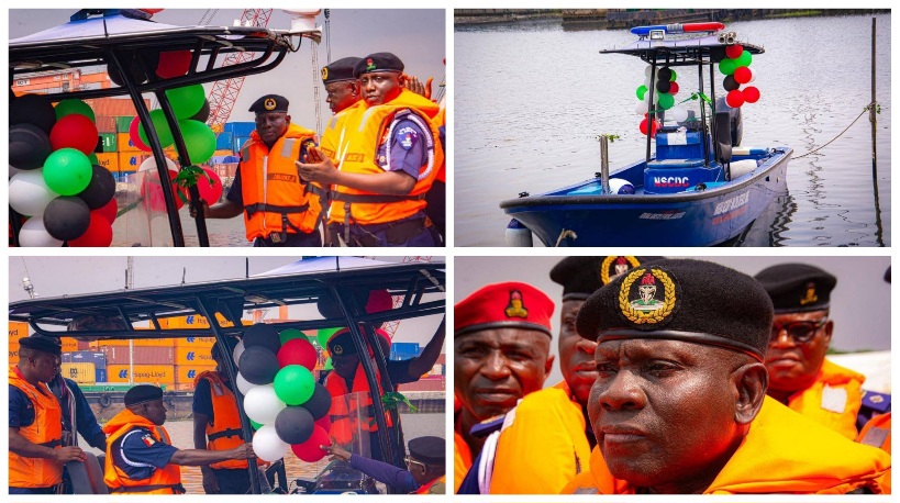 Minister Donates Speed Boat As NSCDC Launches Maritime Unit In Lagos minister-donates-speed-boat-as-nscdc-launches-maritime-unit-in-lagos